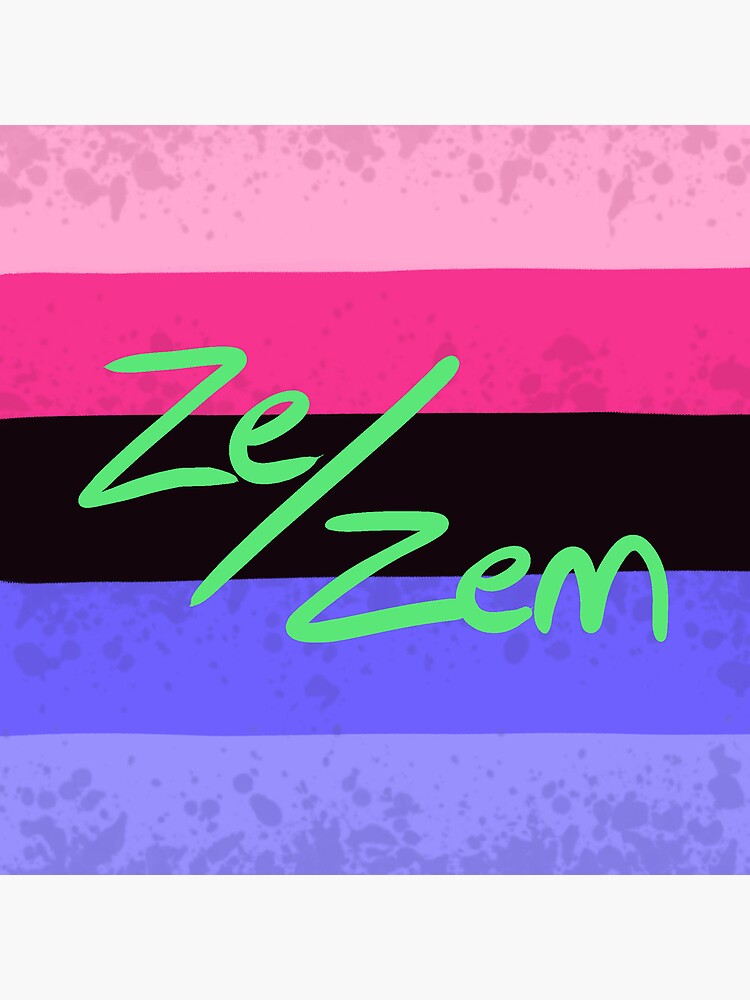 "Omni Omnisexual Omniromantic Ze/zem Pronouns Neopronouns Pride Flag ...
