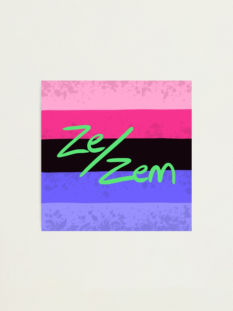 "Omni Omnisexual Omniromantic Ze/zem Pronouns Neopronouns Pride Flag ...