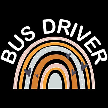 "Cute Bus Driver" Sticker for Sale by NestaReign | Redbubble