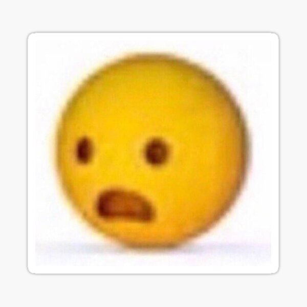 "flabbergasted reaction meme" Sticker for Sale by bellachristina ...