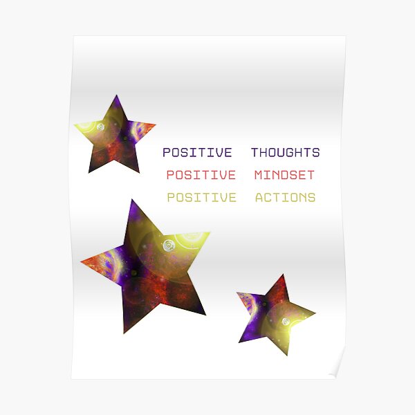 "The power of 3" Poster for Sale by OptimisticOrbit | Redbubble