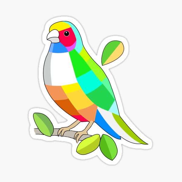 "Parrot" Sticker for Sale by fernandobos | Redbubble