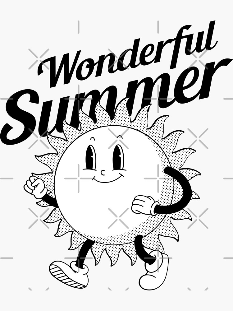 "Wonderful Summer Funny Magical Lovers Sun Smile And Exercise Gift Idea ...