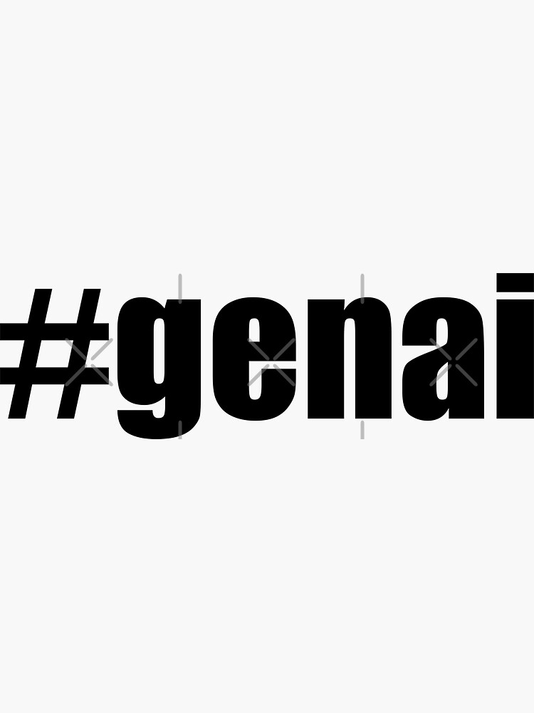 "Gen ai design " Sticker for Sale by Original1977 | Redbubble