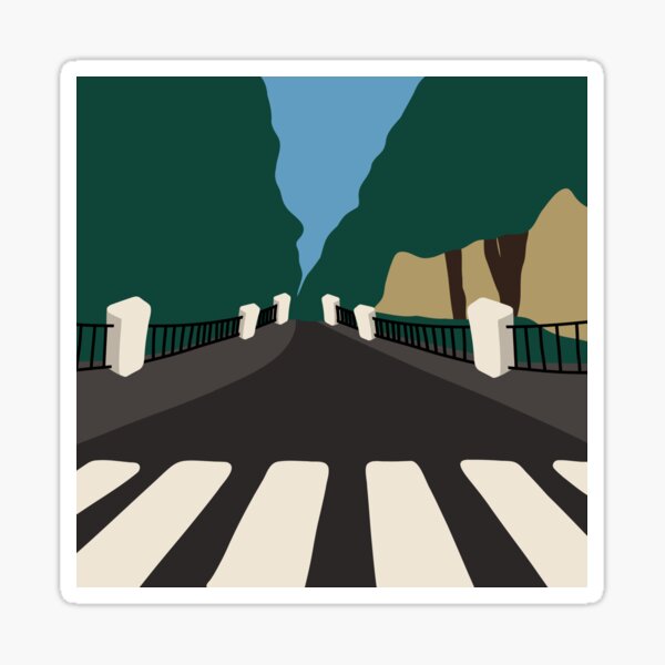 "Abbey Road" Sticker for Sale by ironygal | Redbubble