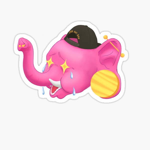 "Sad but Rad 2023" Sticker for Sale by aghmarina | Redbubble