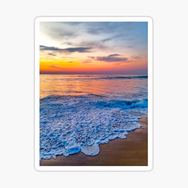 "Beautiful sunset reflection" Sticker for Sale by narin-narin007 ...