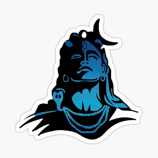 "lord shiva" Sticker for Sale by EasyPeasyLife | Redbubble