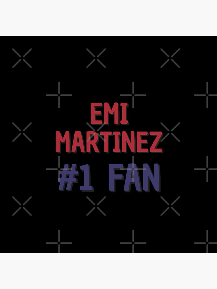 "Emi Martinez #1 Fan" Pin for Sale by Rybariuns | Redbubble