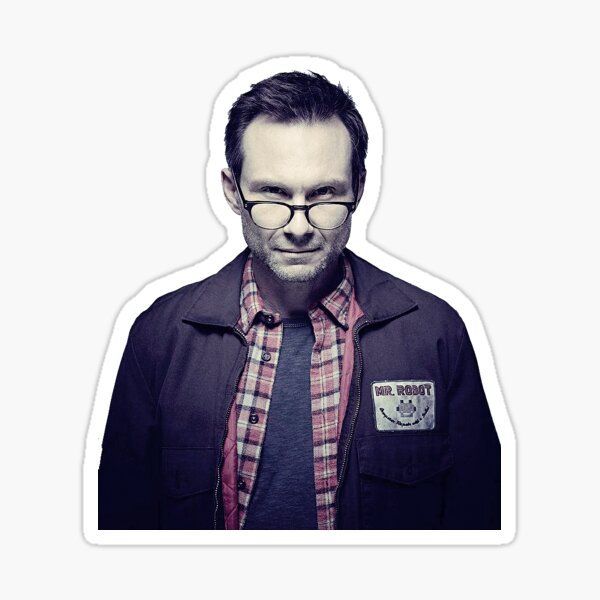 "Mr Robot" Sticker for Sale by LinkinAlice | Redbubble