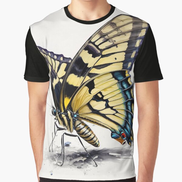Grafik T-Shirt for Sale mit "Tiger-Schwalbenschwanz-Schmetterling" von ...