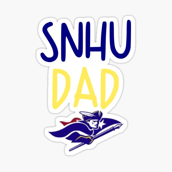 "SNHU dad" Sticker for Sale by ghilardimghil | Redbubble