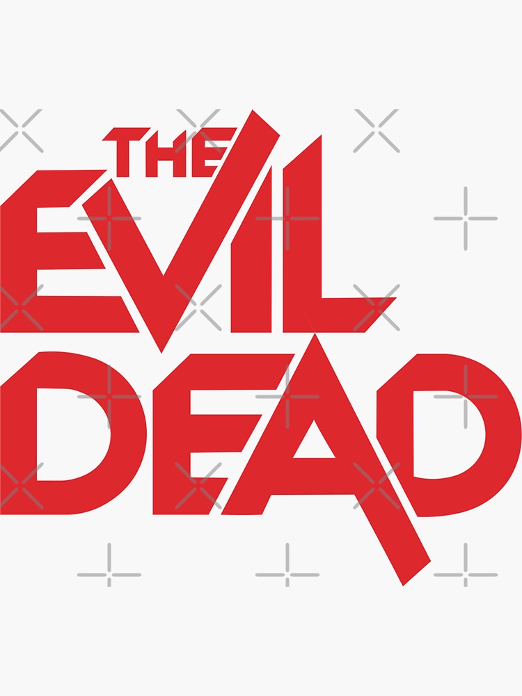 "The Evil Dead" Sticker for Sale by Paul-Richarson | Redbubble