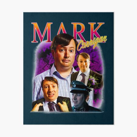 "Mark-Corrigan-From-Peep-Show-Homage " Art Board Print for Sale by ...