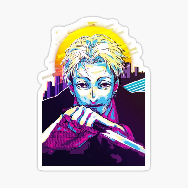 "Chainsaw Man - Kishibe" Sticker for Sale by 80sRetroArt | Redbubble