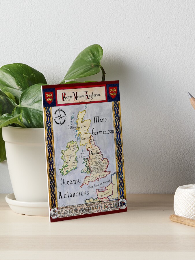 William The Conqueror Map