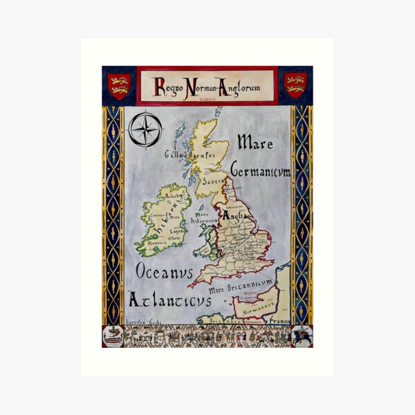 William The Conqueror Map