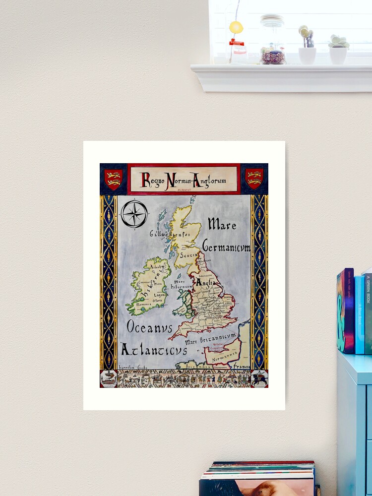 William The Conqueror Map