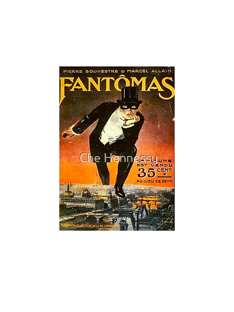 "Fantomas" Art Print for Sale by HennessyChe | Redbubble