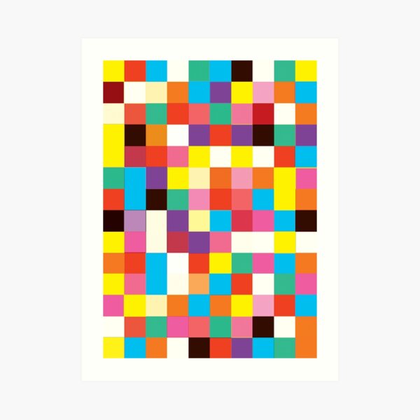 Tetris Blocks Wall Art | Redbubble