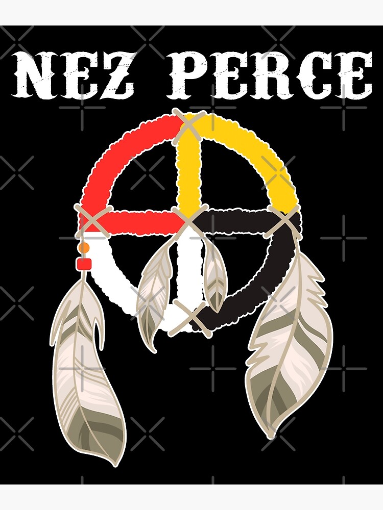 "Nez Perce Tribe Native American Indian Medicine Wheel" Poster for Sale ...