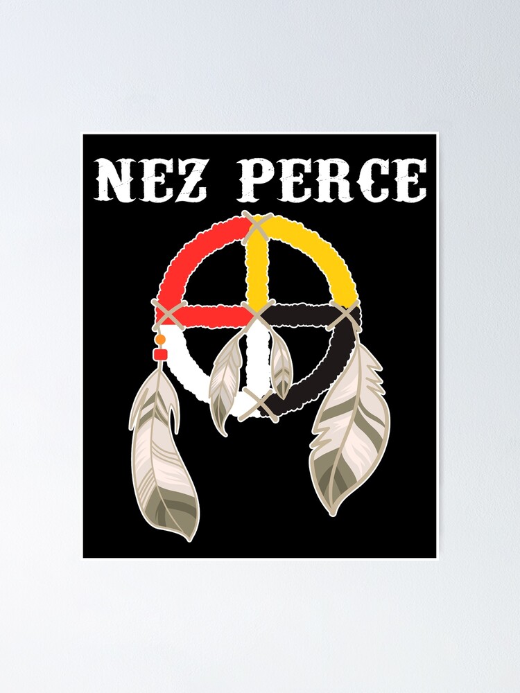 "Nez Perce Tribe Native American Indian Medicine Wheel" Poster for Sale ...
