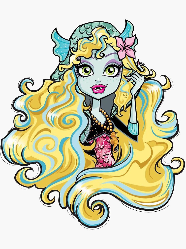 "Lagoona Blue Sticker" Sticker for Sale by lagoonas | Redbubble