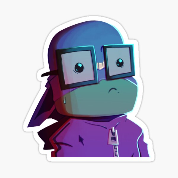 "ROTTMNT turtle tot donnie no bg" Sticker for Sale by don-othellito ...