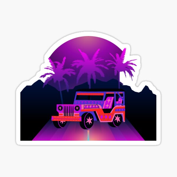 "jeeb car techno" Sticker for Sale by Donya-Adel | Redbubble