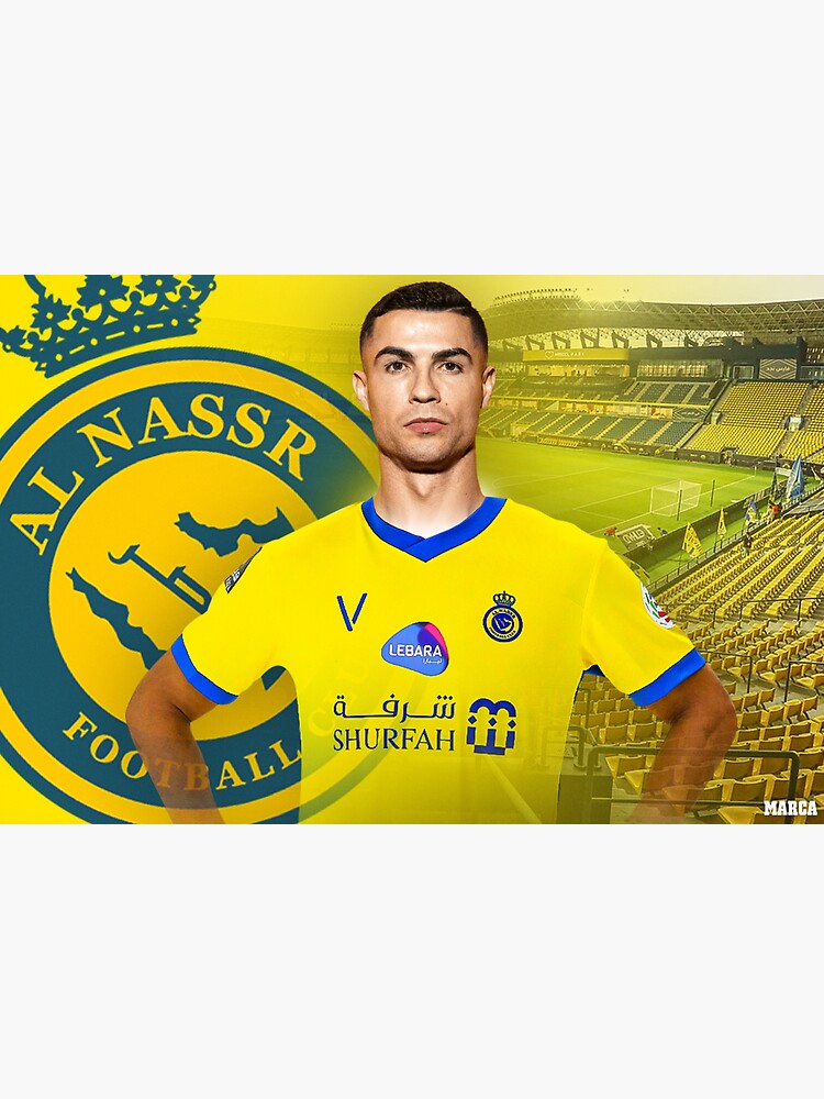 "AL NASSR CRISTIANO RONALDO" Sticker for Sale by 2brothersgoods | Redbubble