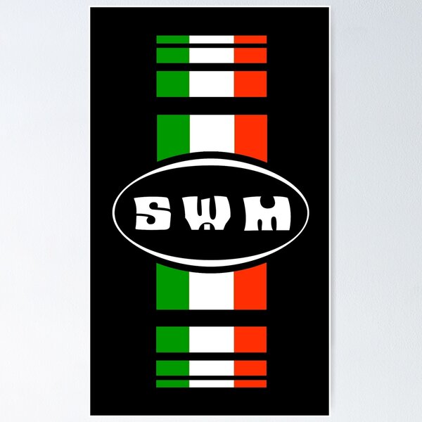 "Itaila SWM motorcycles" Poster for Sale by DBnation | Redbubble