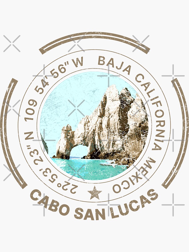 "Cabo San Lucas Mexico Diving" Sticker for Sale by IronEcho | Redbubble