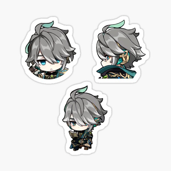 "Chibi Alhaitham - Genshin Impact" Sticker for Sale by persephonexx ...