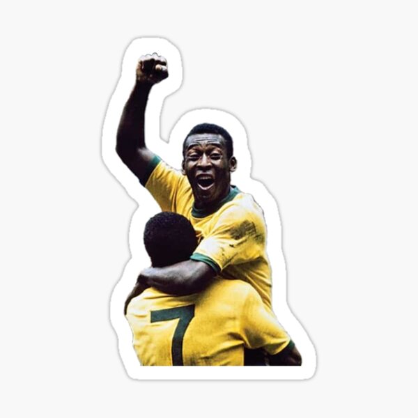 "Pelè - Football Champions - Stickers" Sticker for Sale by DoskiStore ...