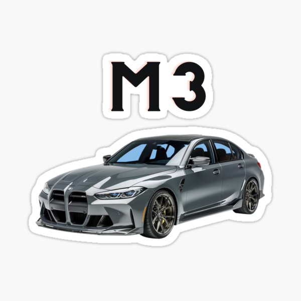 "M3 dirty still " Sticker for Sale by Haris--artist | Redbubble