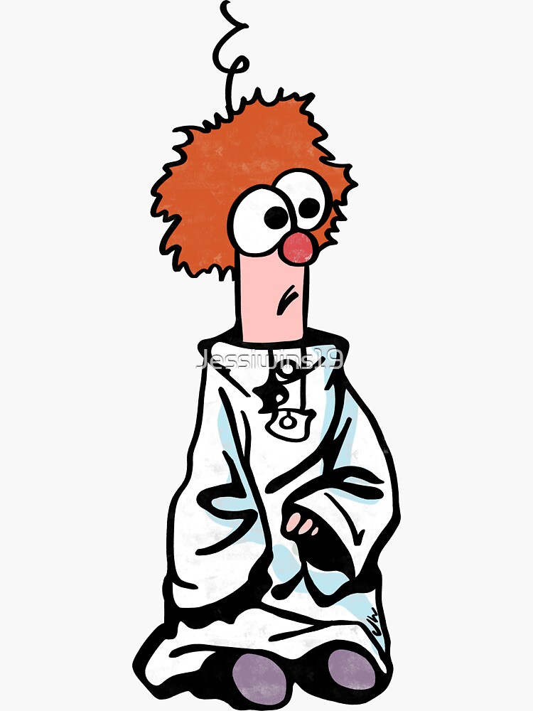 "baby beaker original comic drawing (version 2/2 - no background ...