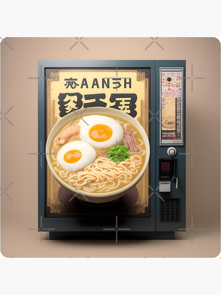 "Ramen vending machine" Poster for Sale by dan healy | Redbubble