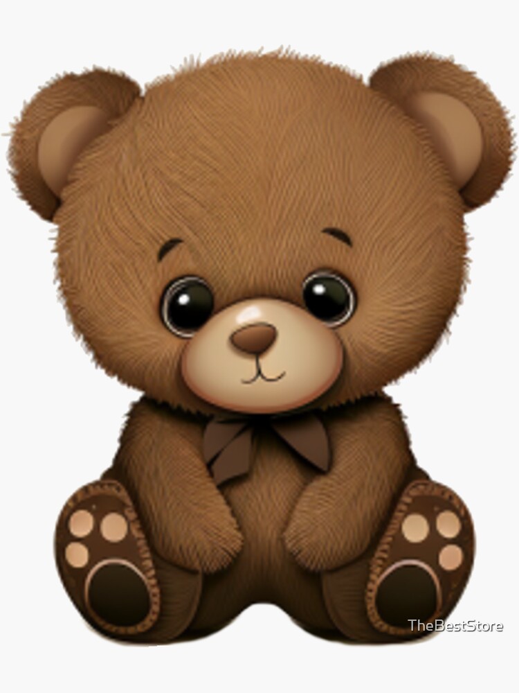 "Cute Teddy Bear" Sticker for Sale by TheBestStore | Redbubble