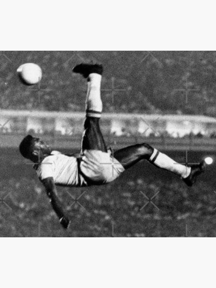 "Pele Overhead Kick - Pele Famous Photo " Sticker for Sale by ...
