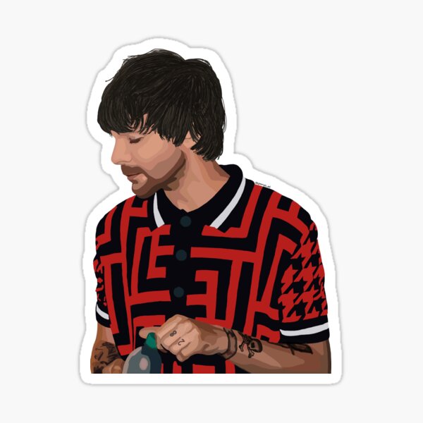 "Louis" Sticker for Sale by YimmysArt | Redbubble