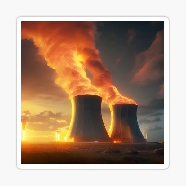 "Future Energy - Nuclear Power - Uranium Fission" Sticker for Sale by ...