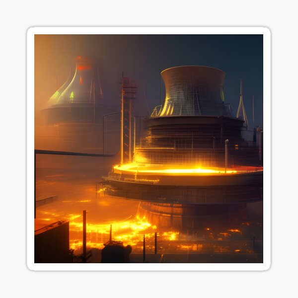 "Future Energy - Nuclear Power - Uranium Fission" Sticker for Sale by ...