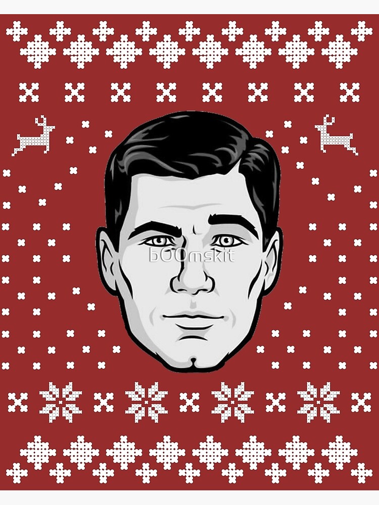 "An Archer Christmas" Greeting Card for Sale by b00mskit | Redbubble