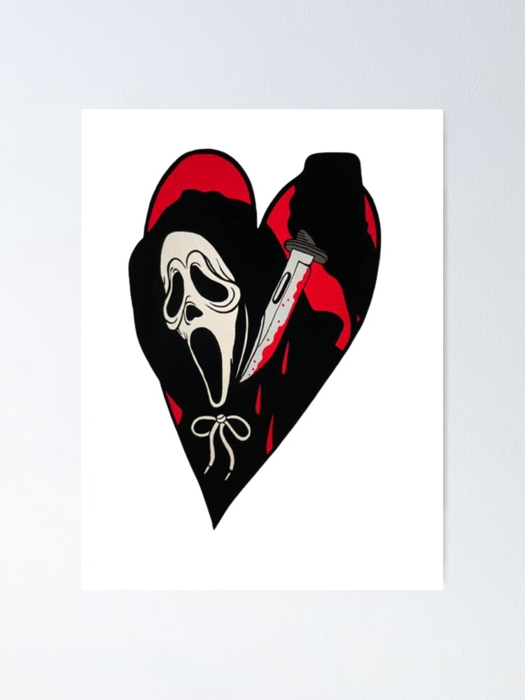 "Scream Heart" Poster for Sale by csacsumi00 | Redbubble