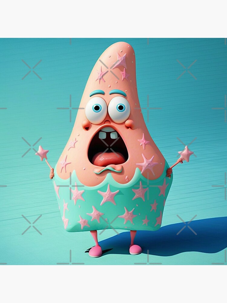 Patrick Star Meme Sticker For Sale By Ninuci Redbubble