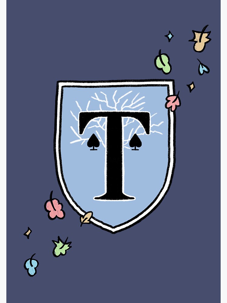 "Heartstopper Truham Grammar School Leaves Logo" Spiral Notebook for ...