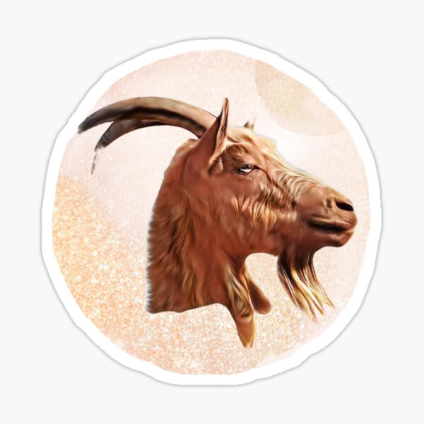 "GOAT" Sticker for Sale by Art4ForU | Redbubble