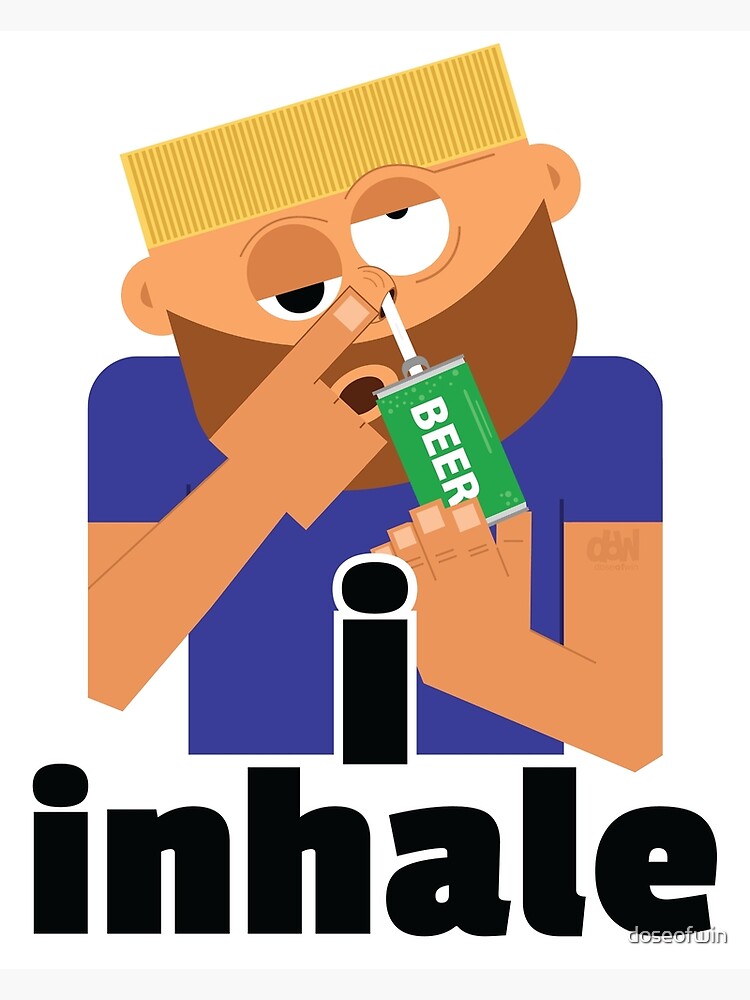 "Snorting Beer I love Beer Meme Funny Man Cave Stuff Bar Drinking ...