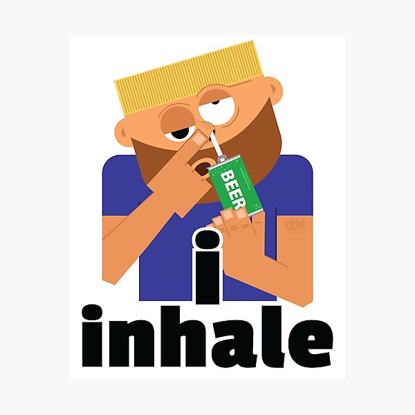 "Snorting Beer I love Beer Meme Funny Man Cave Stuff Bar Drinking ...