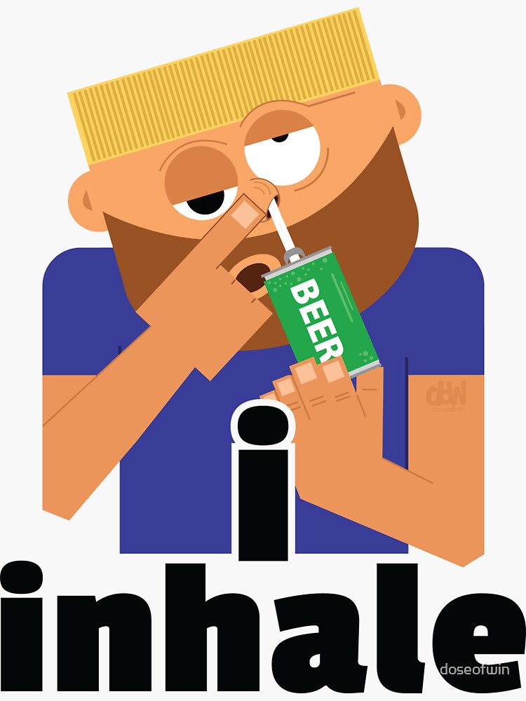 "Snorting Beer I love Beer Meme Funny Man Cave Stuff Bar Drinking ...